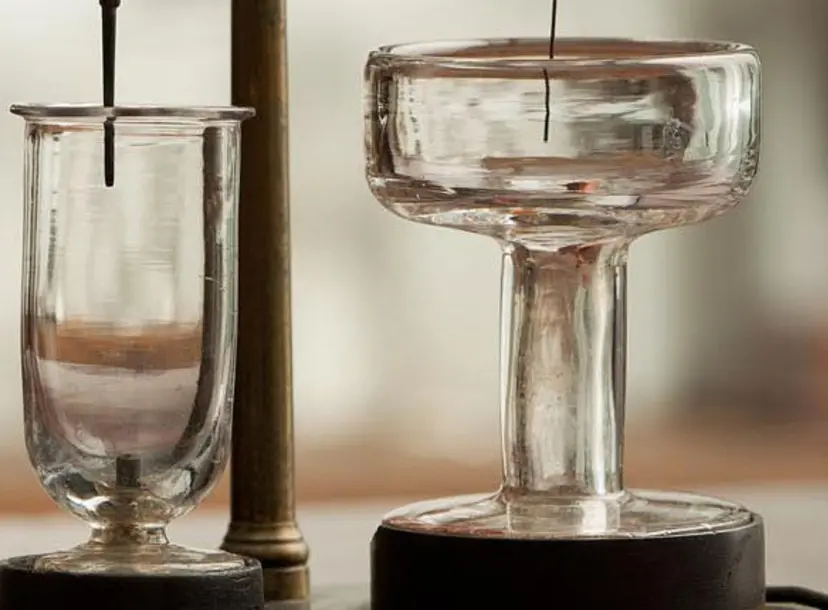 Michael Faraday's electric magnetic rotation apparatus (motor) | Royal ...