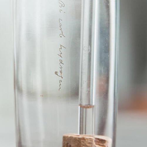 Michael Faraday's sample of benzene | Royal Institution