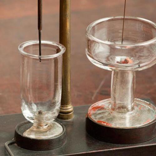 Michael Faraday's electric magnetic rotation apparatus (motor) | Royal ...