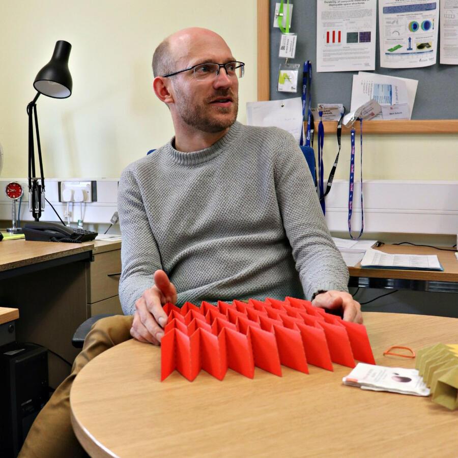 Engineering with origami | Royal Institution