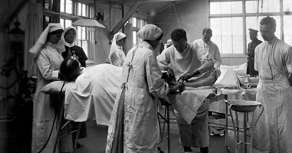 The wounds of war: pre-antibiotic wartime medicine | Royal Institution