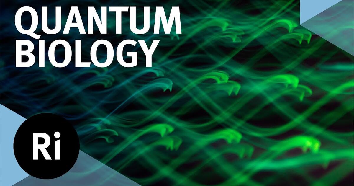 A future with quantum biology - with Alexandra Olaya-Castro | Royal ...