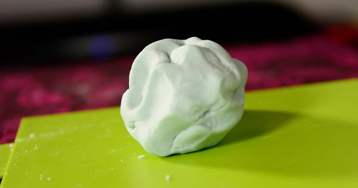 Playing with play dough | Royal Institution