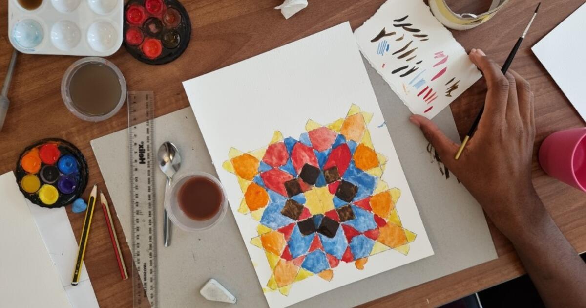 Holiday workshops: Drawing and painting Islamic geometry (ages 12–14 ...