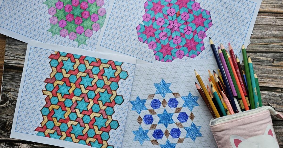 Holiday workshops: Exploring geometric patterns (ages 7–8) | Royal ...