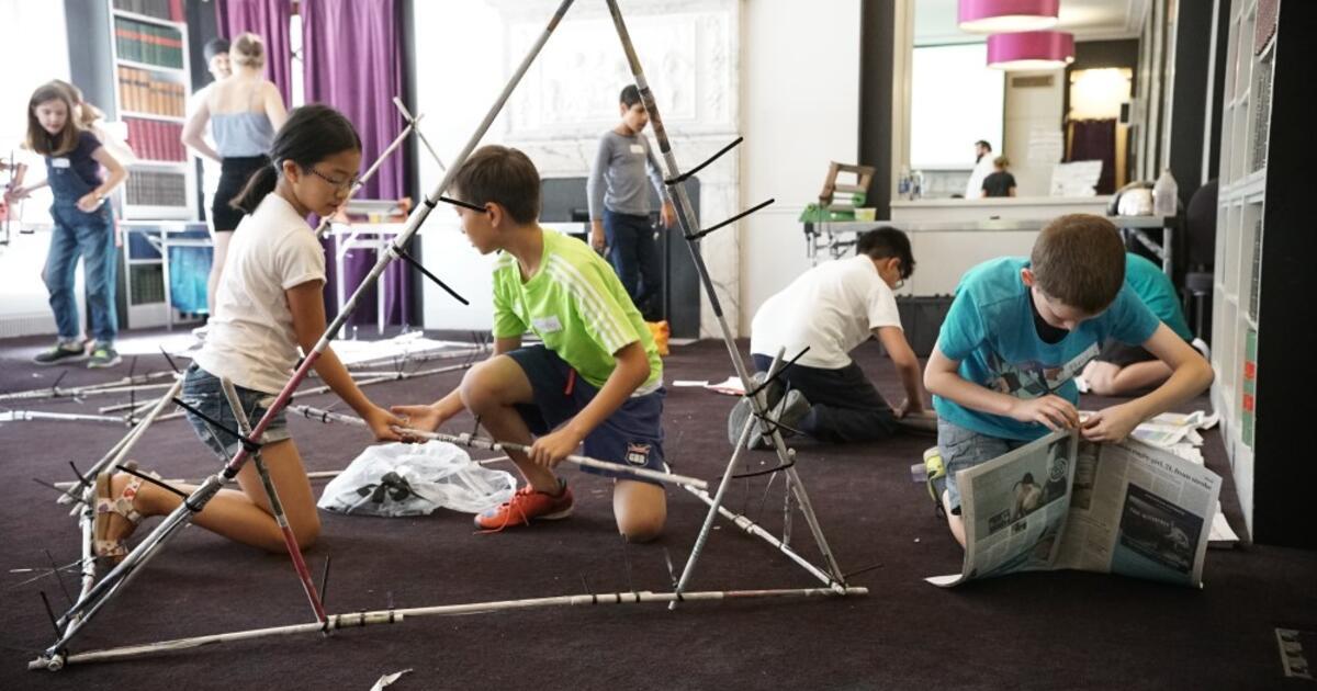 Holiday workshops: Building with STIXX (ages 7–8) | Royal Institution