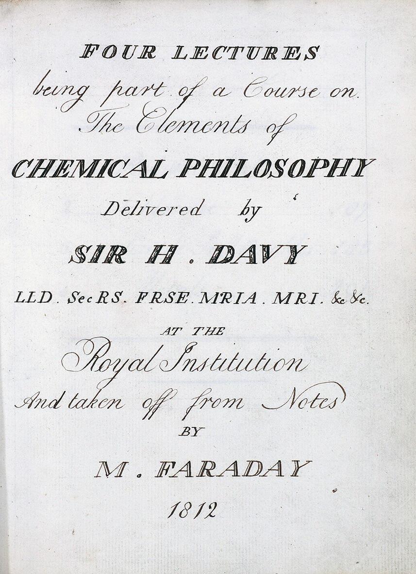 Notebooks preview: The note-taking life of a young Michael Faraday ...