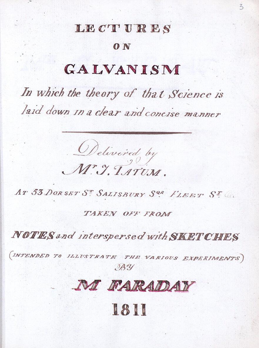 Notebooks preview: The note-taking life of a young Michael Faraday ...