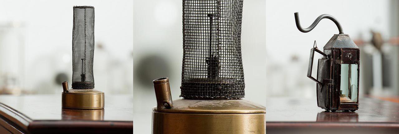 Humphry Davy's miners' safety lamp | Royal Institution
