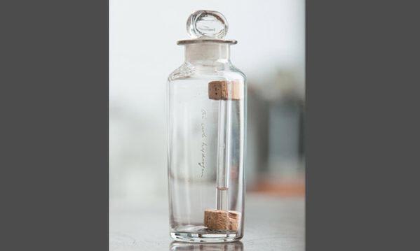 Michael Faraday's sample of benzene | Royal Institution